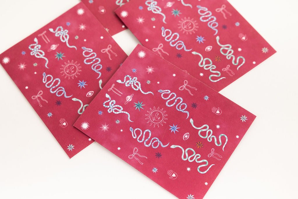 Celestial Snakes Card – Adelfi