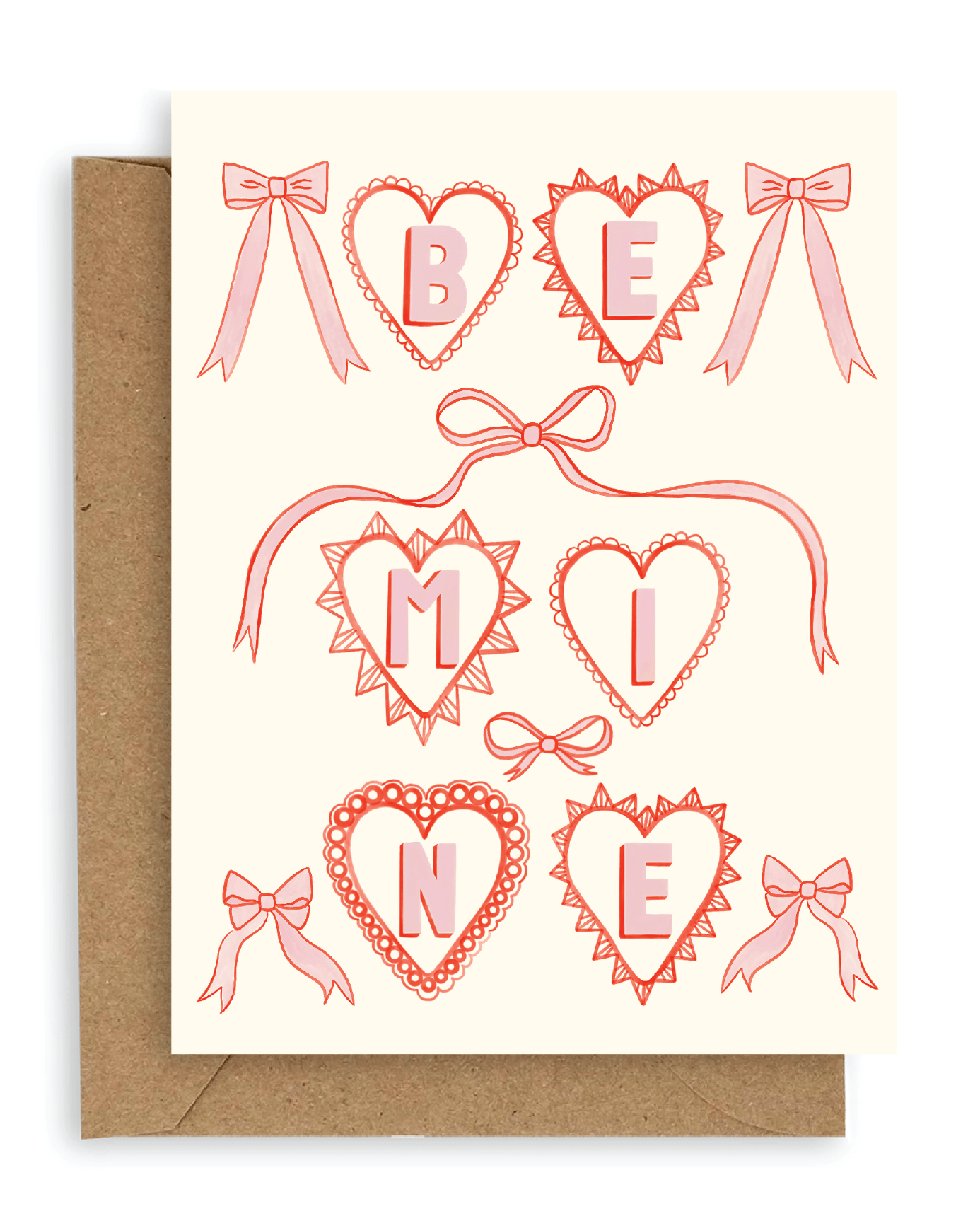 Heart Charms Be Mine Card – Adelfi