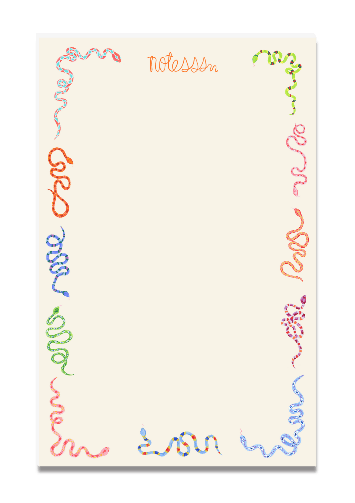 Snakes Notepad – Adelfi