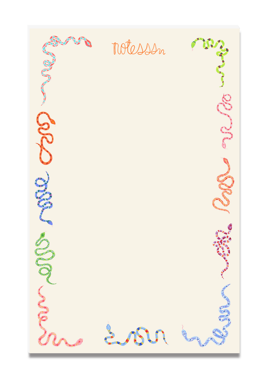 Snakes Notepad – Adelfi