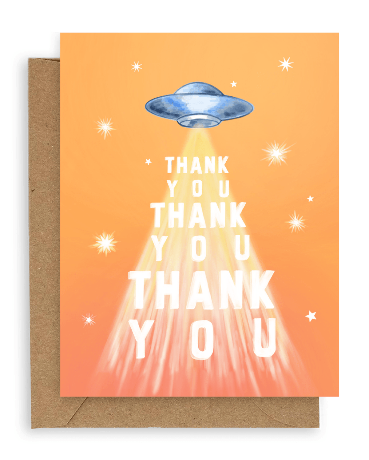 UFO Thank You Card – Adelfi